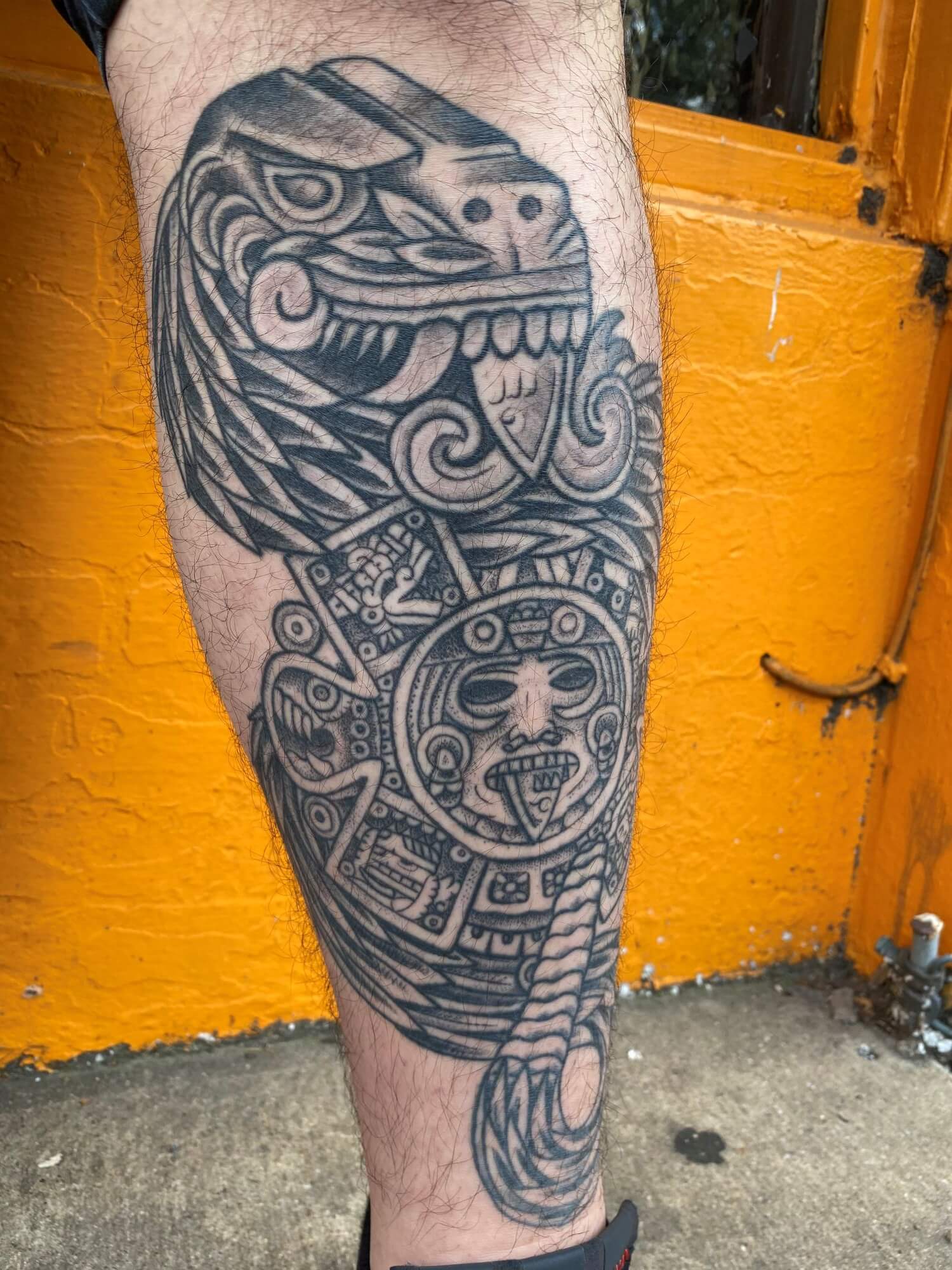 Aztec Armband Tattoo