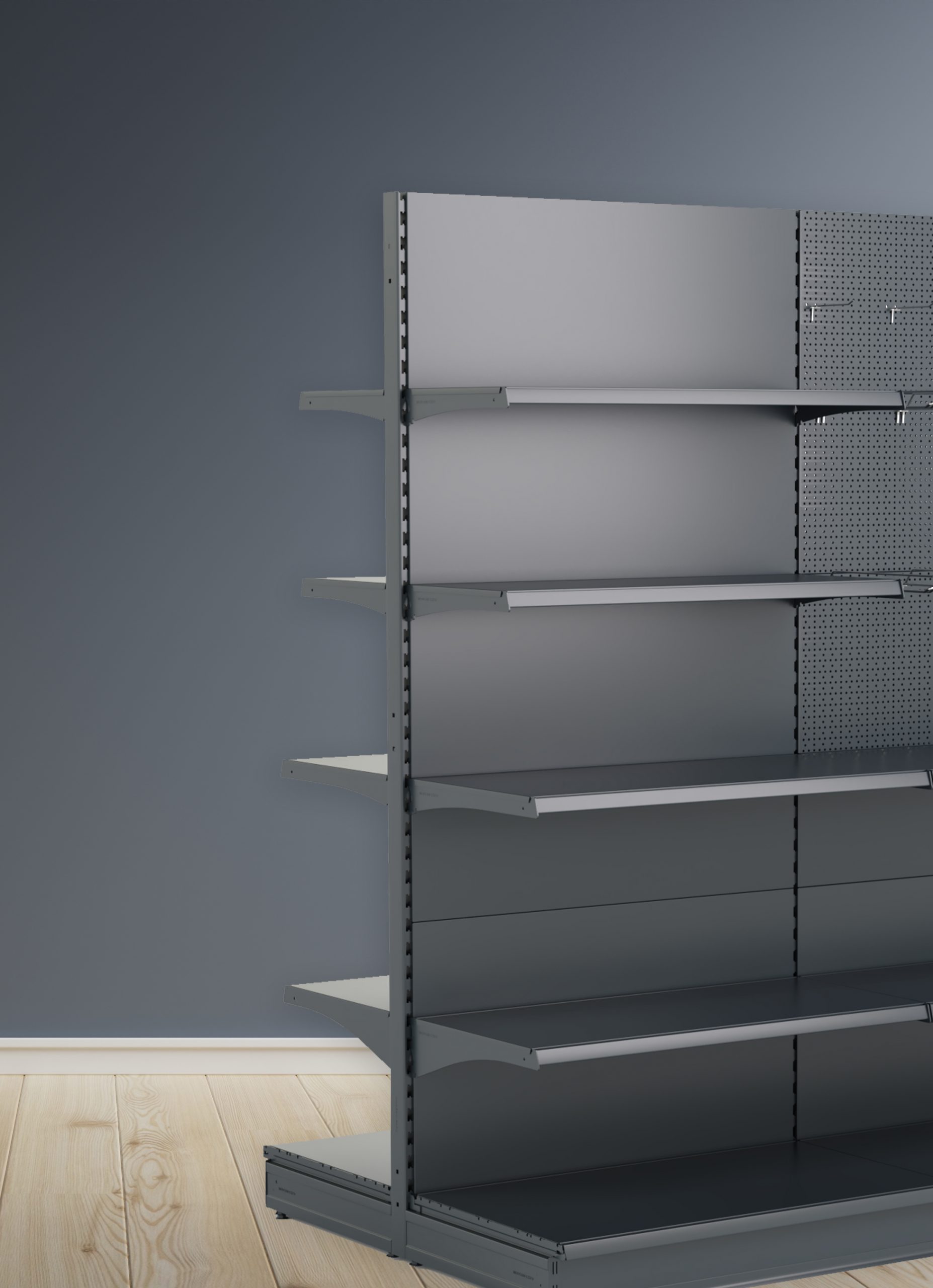 Standard Shelving | Retail Solutions UK | Shop shelving, Commercial shelves