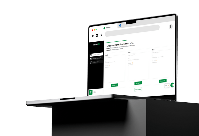 RedactAI - Générer un post LinkedIn en 30sec
