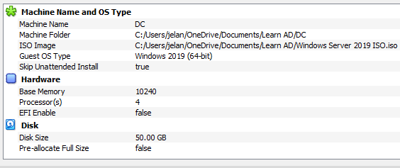 Active Directory Project