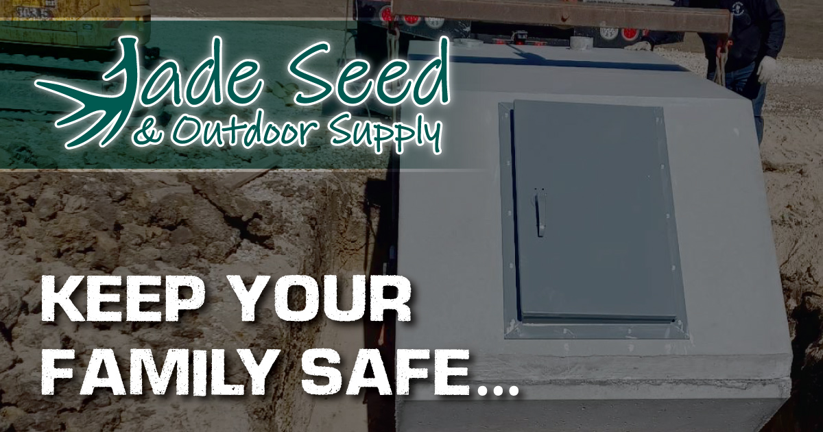 Storm Shelters | Jade Seed & Outdoor Supply