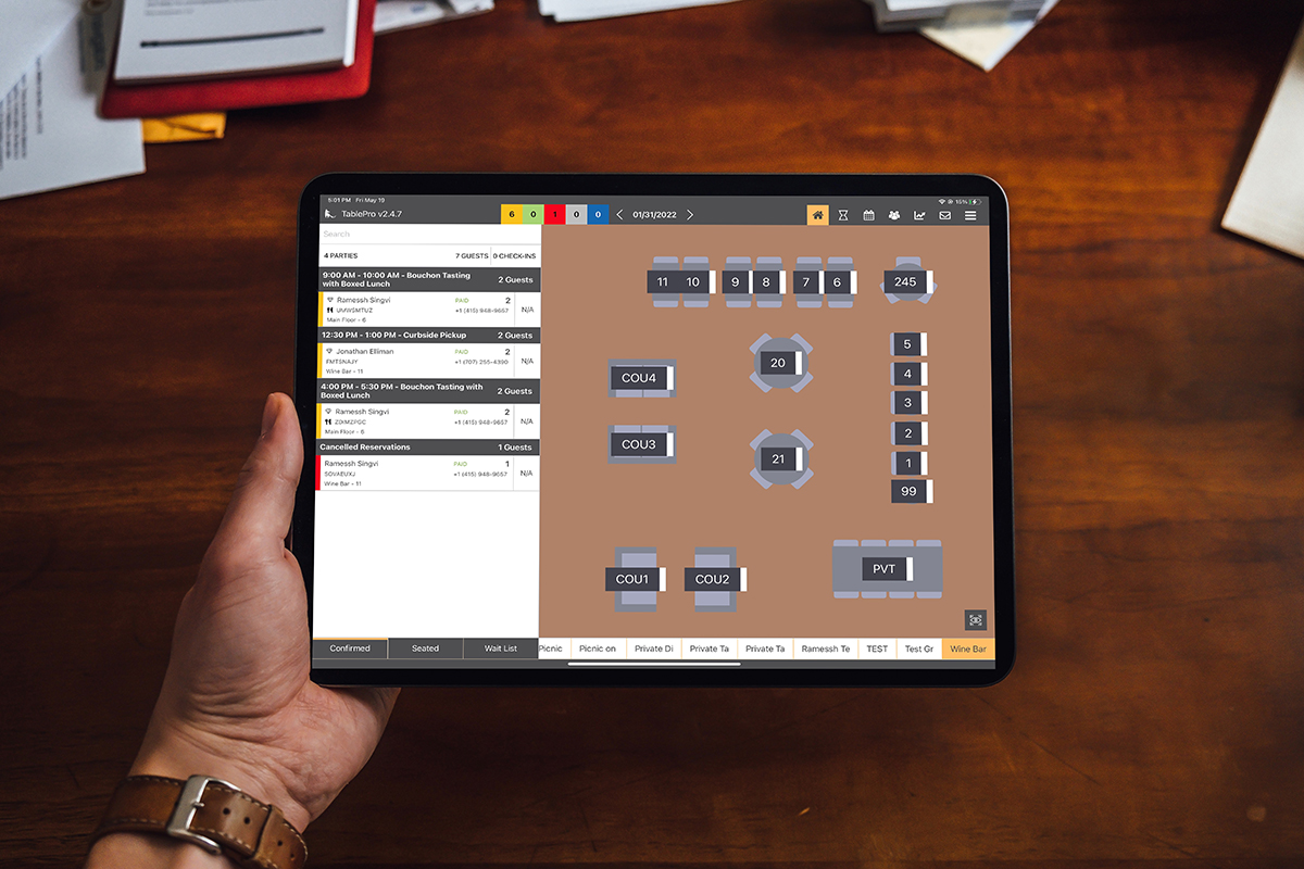 TablePro | CellarPass