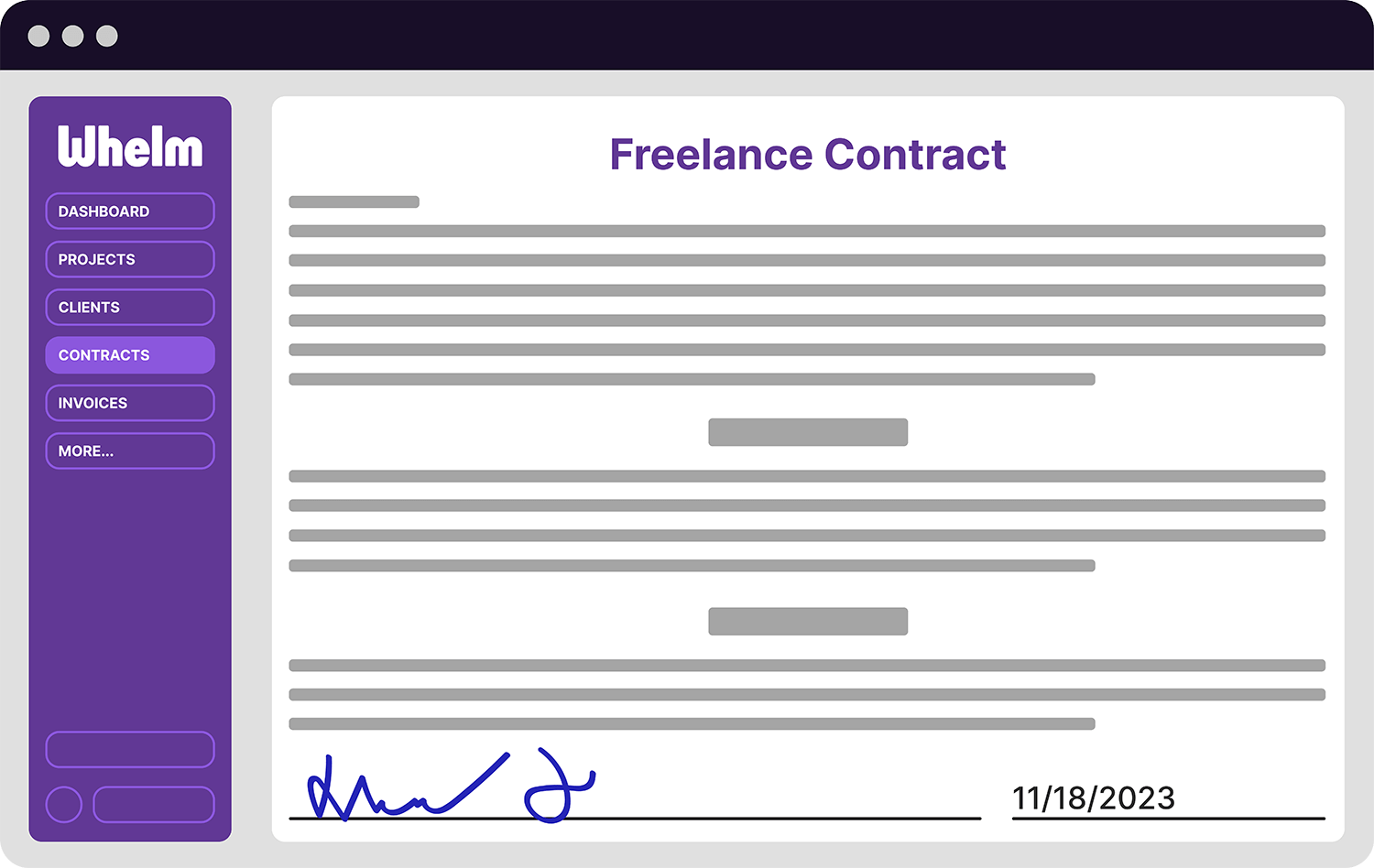 Whelm | Simple Solutions for Freelance Creatives