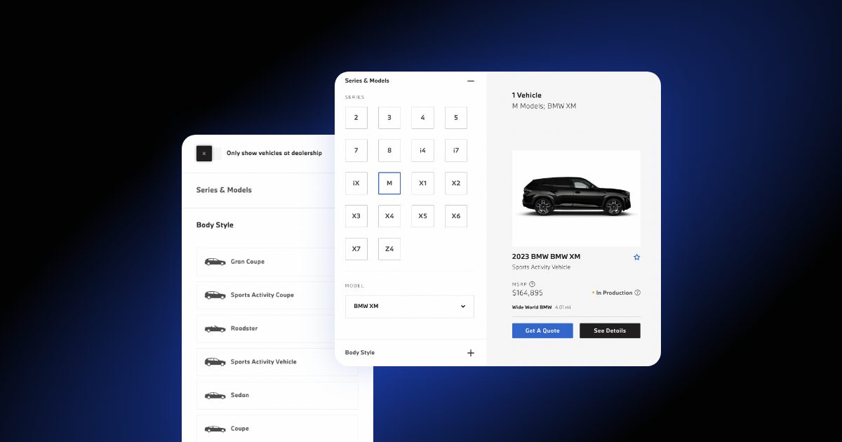 S44 X BMW | Vehicle Inventory Search