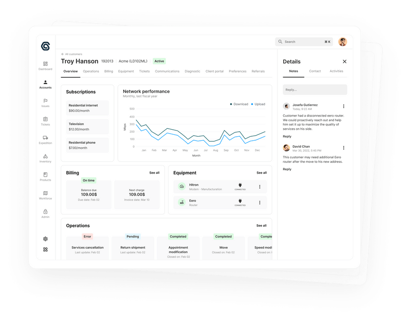 gaiia software | All-in-One Operating System (OS) for Telcos