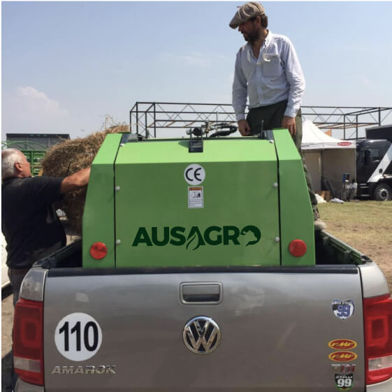 Aus Agro | DIY Mini Hay Bale Machinery