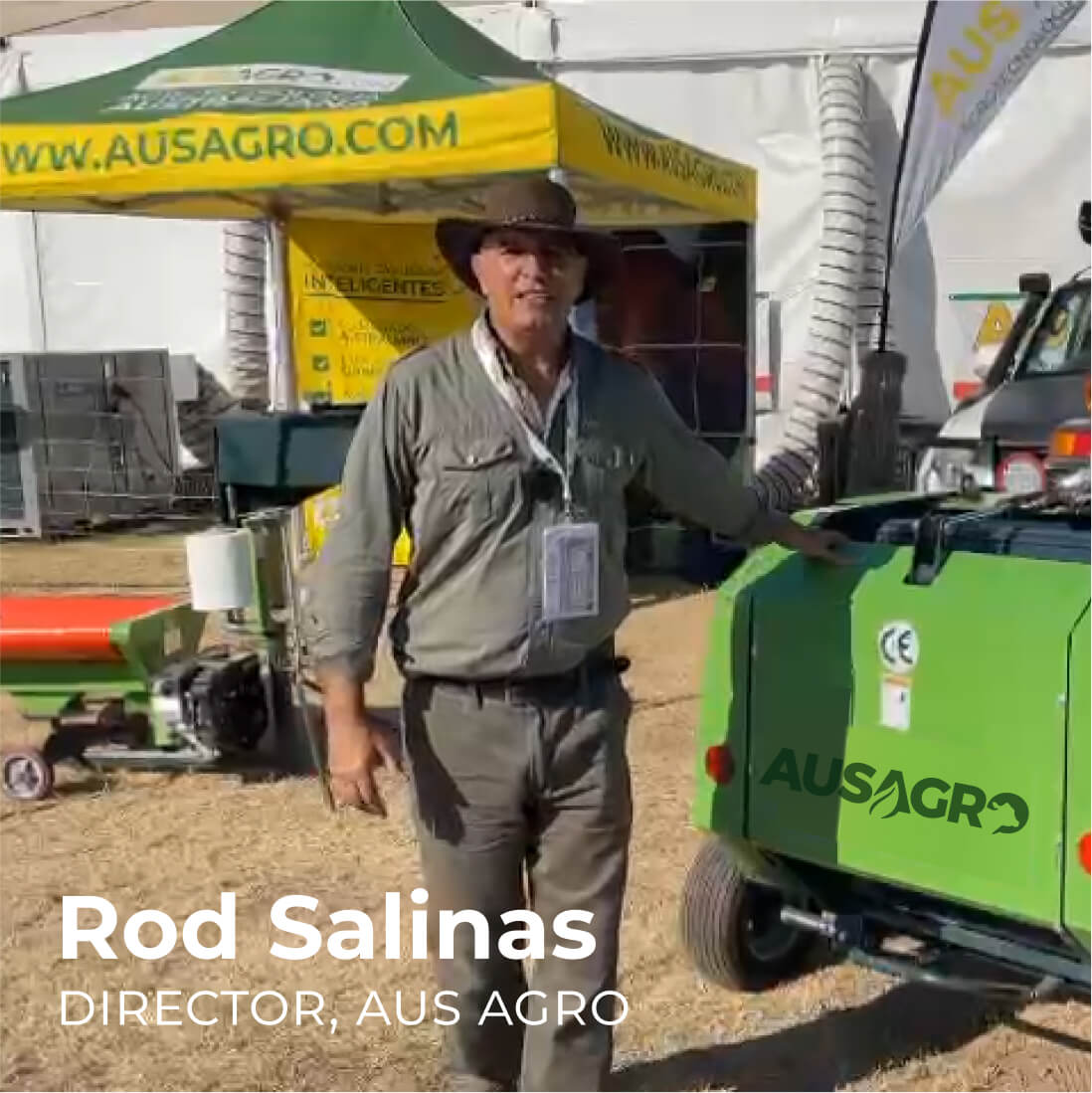 Aus Agro | DIY Mini Hay Bale Machinery