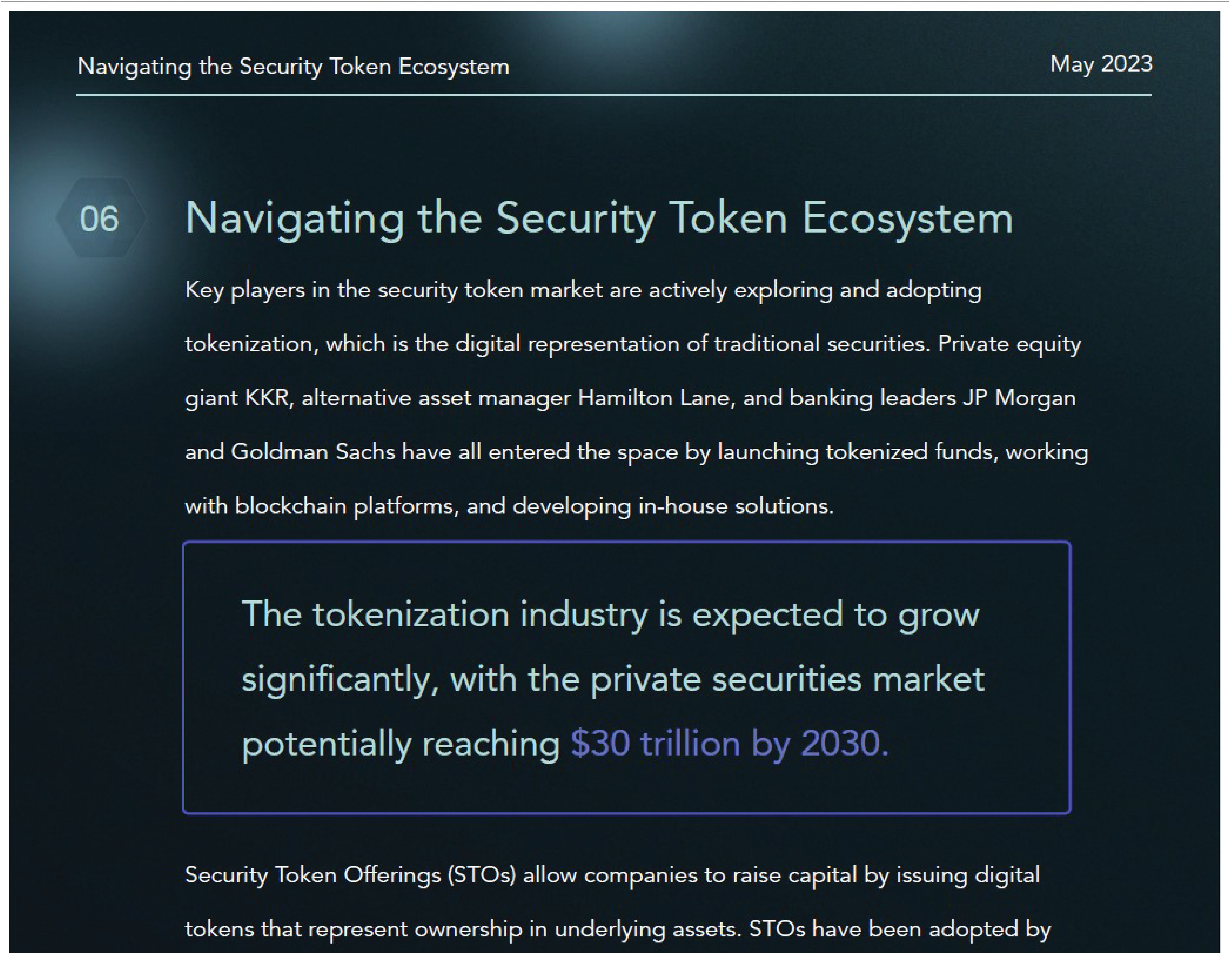 Security Tokenization eBook