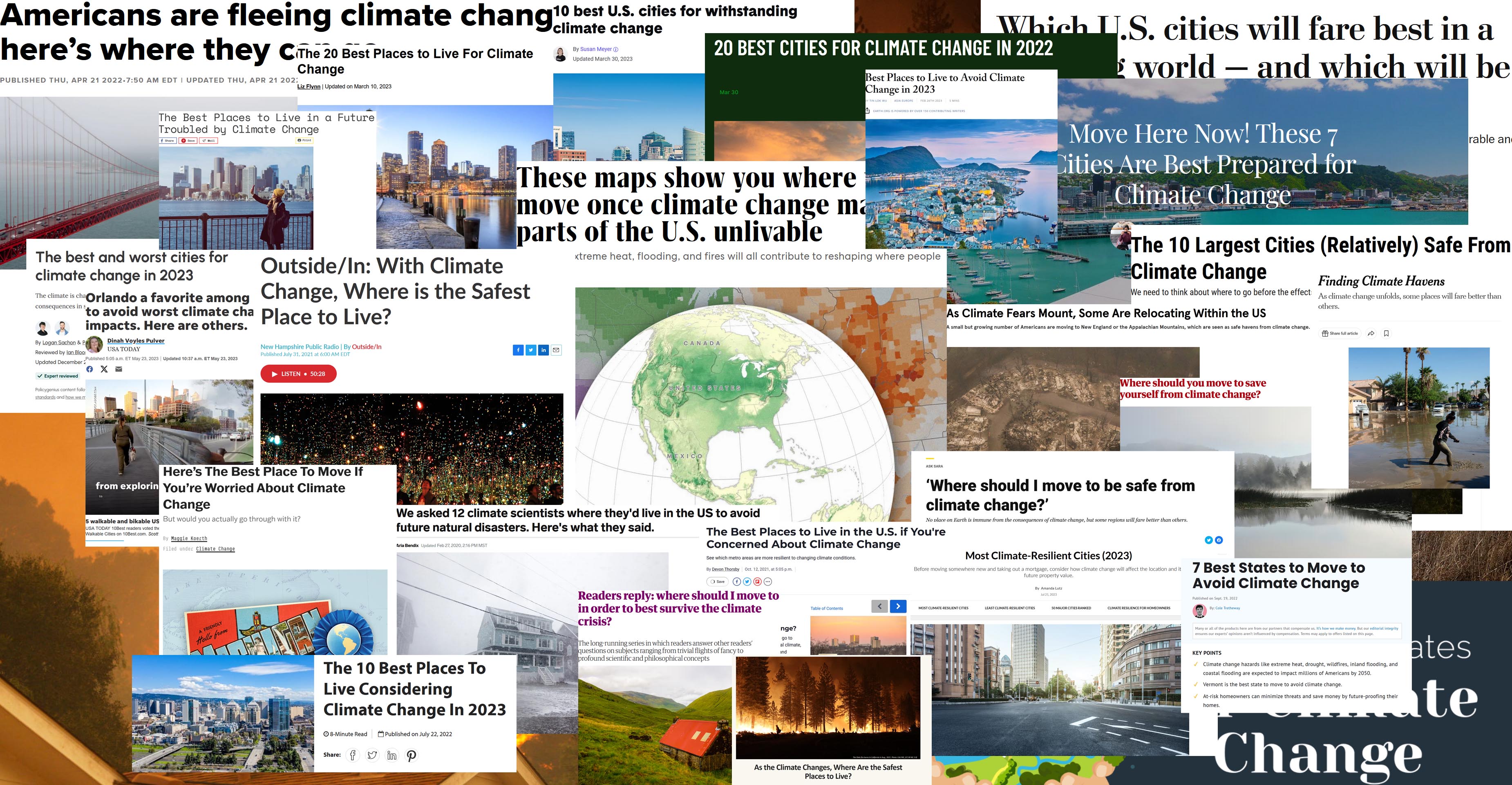 Where's the best place to move to survive climate change?