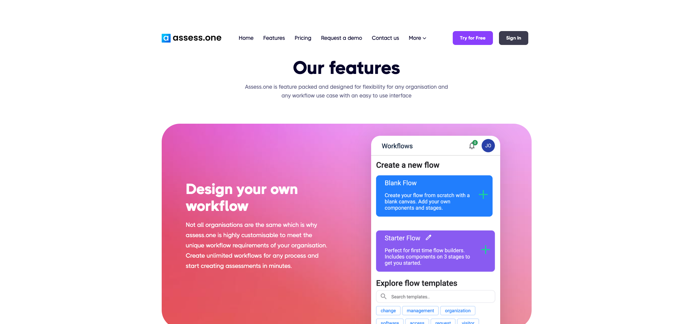 Features - Packed with features for any workflow use case
