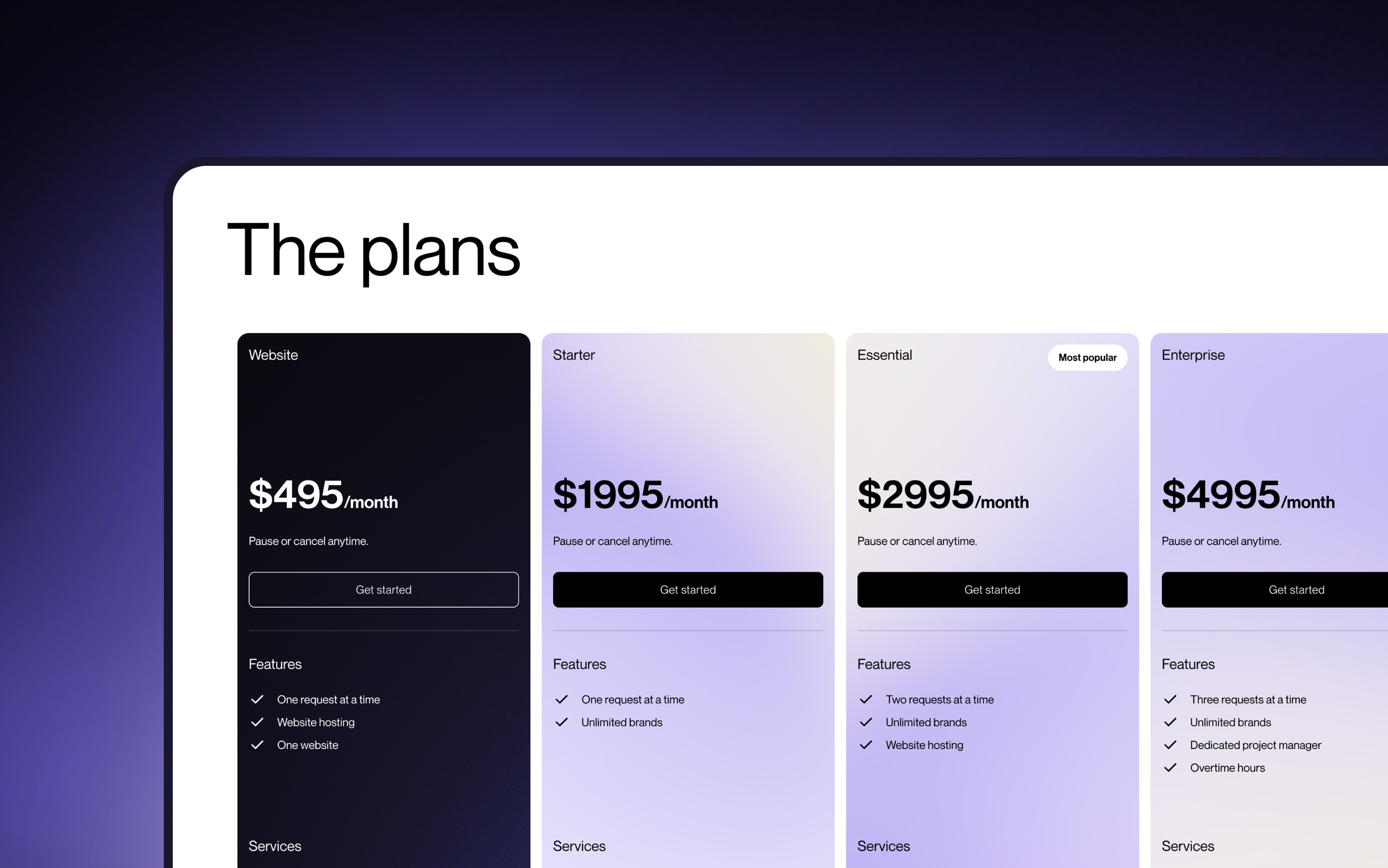 Clementi Studio - The plans