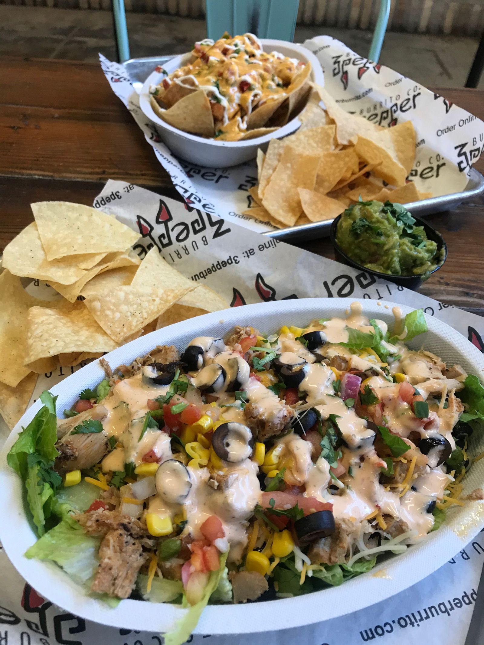 3 Pepper Burrito - Made from scratch