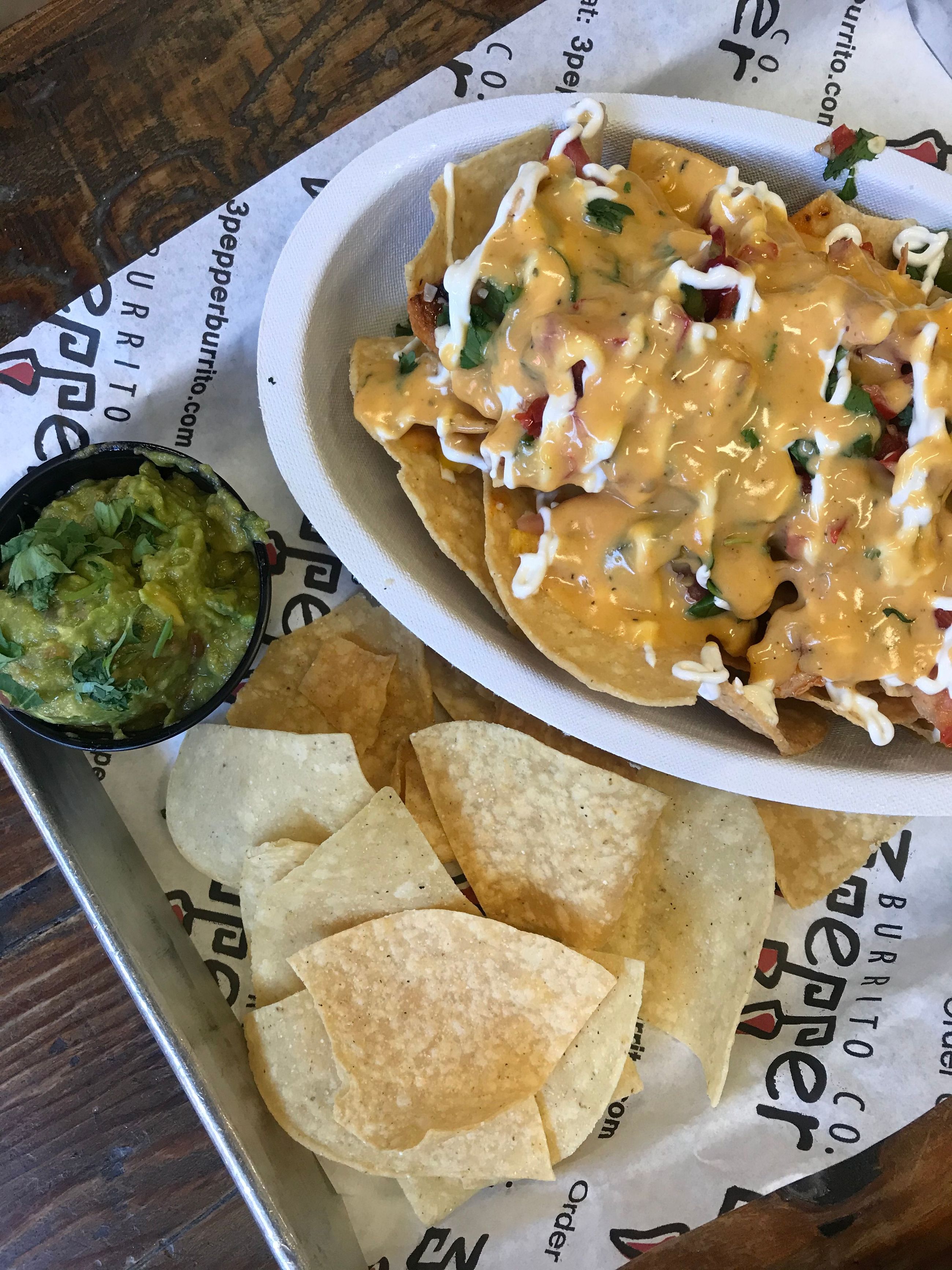 3 Pepper Burrito - Made from scratch