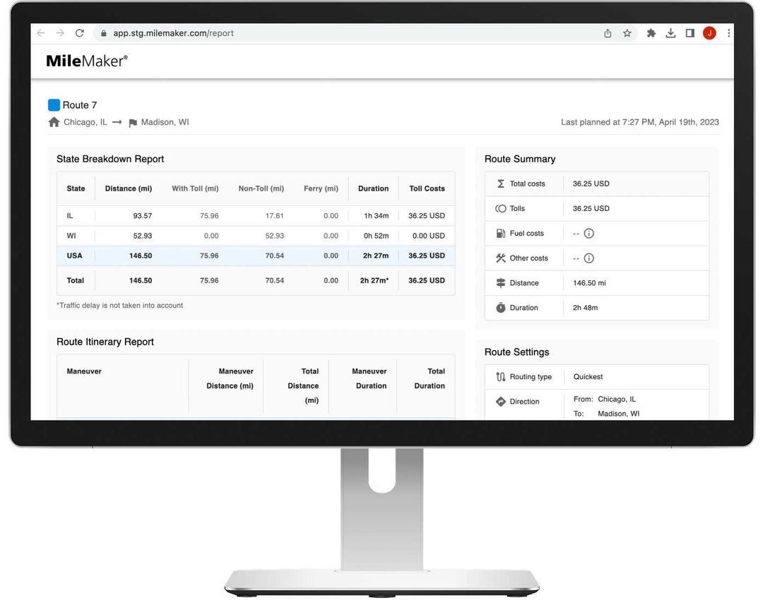 Products | MileMaker