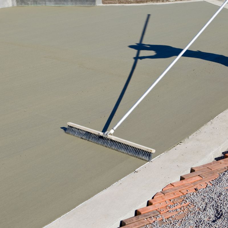 Broom Finished Concrete | Elevation Concrete | Denver, CO