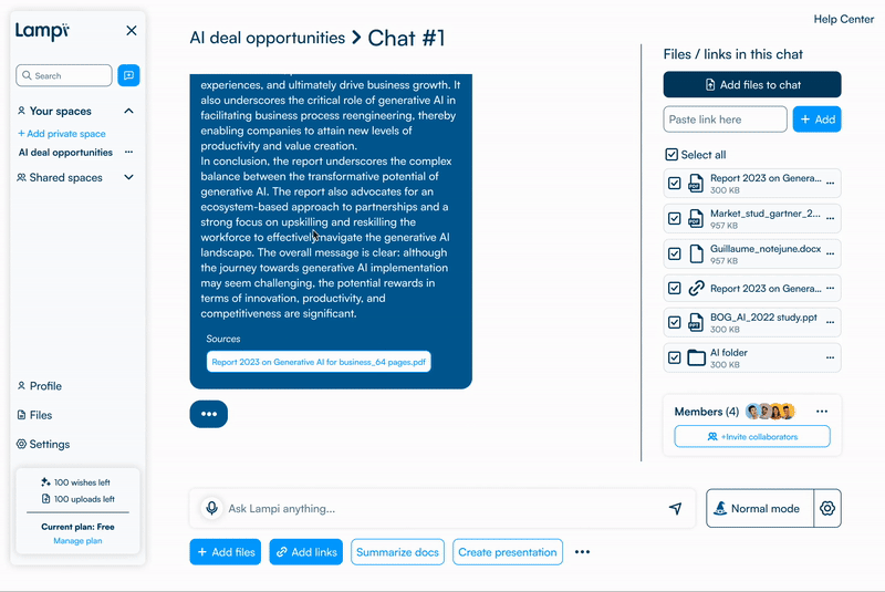 Lampi AI - Confidential AI Copilot for Businesses