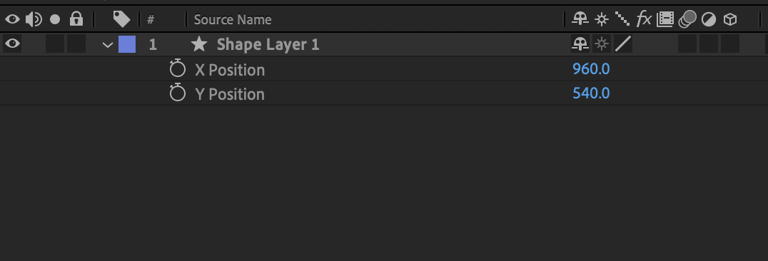 How to separate position dimensions in After Effects