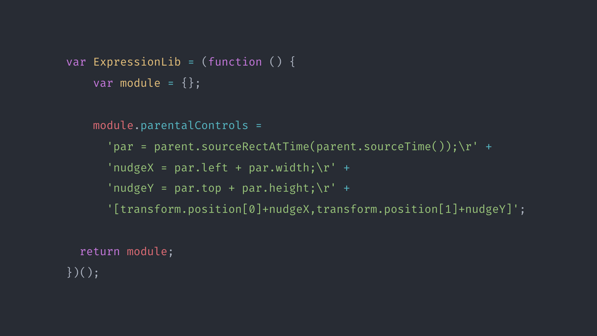 How to write After Effects expressions for ExtendScript