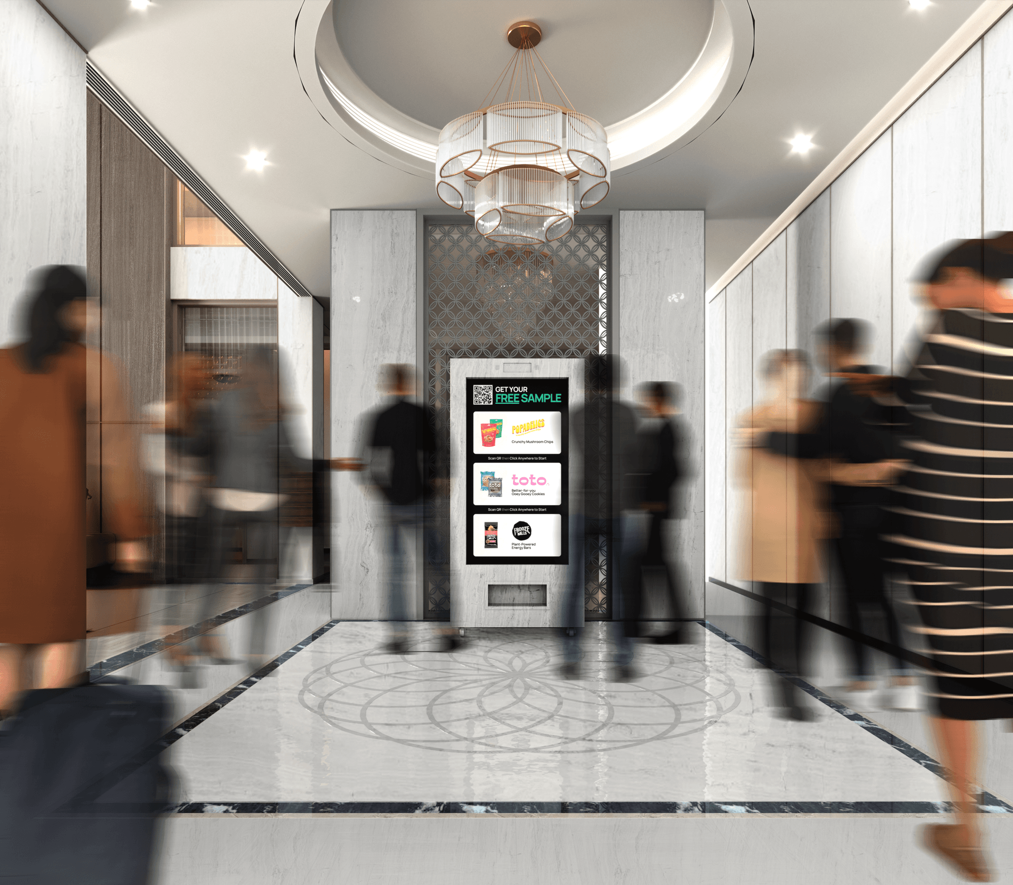 Showdrop: Smart Sampling Stations