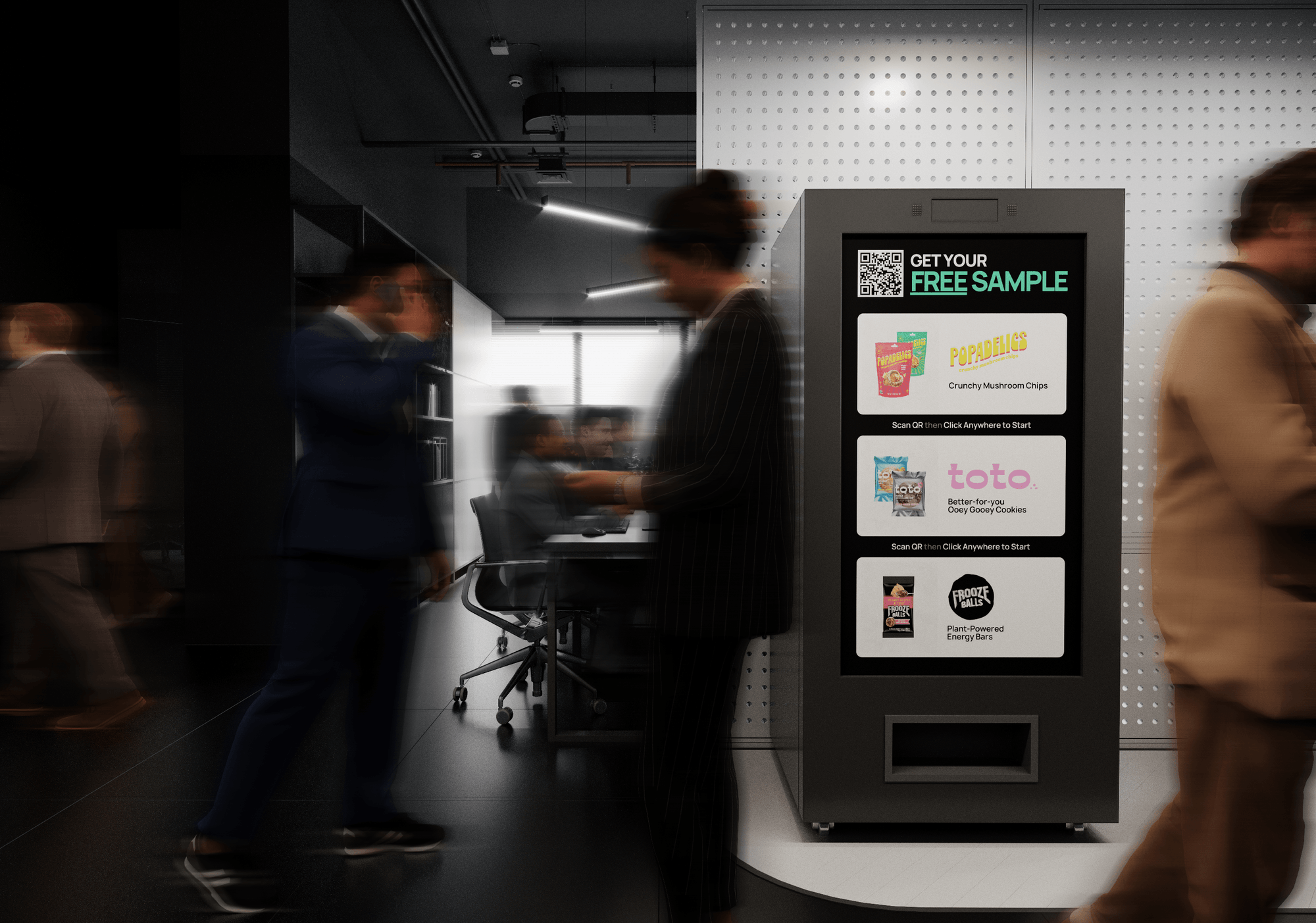 Showdrop: Smart Sampling Stations