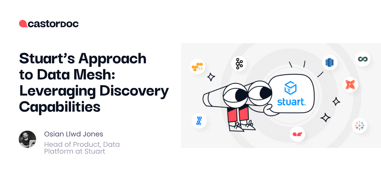 Stuart’s Approach to Data Mesh: Leveraging Discovery Capabilities - CastorDoc Blog
