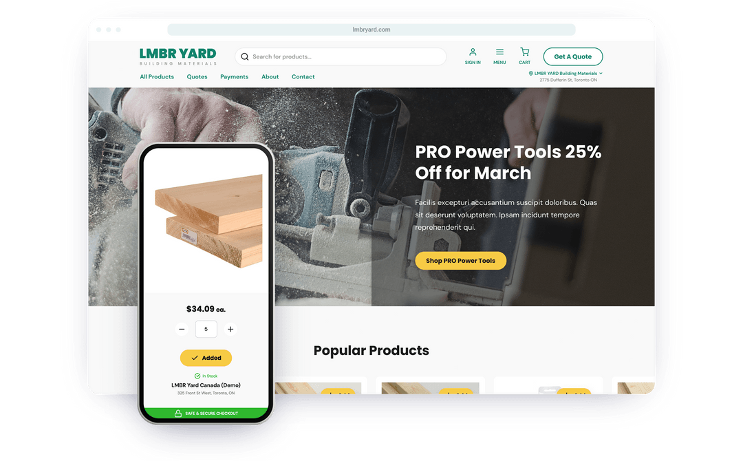 TOOLBX | The e-commerce platform for building supply