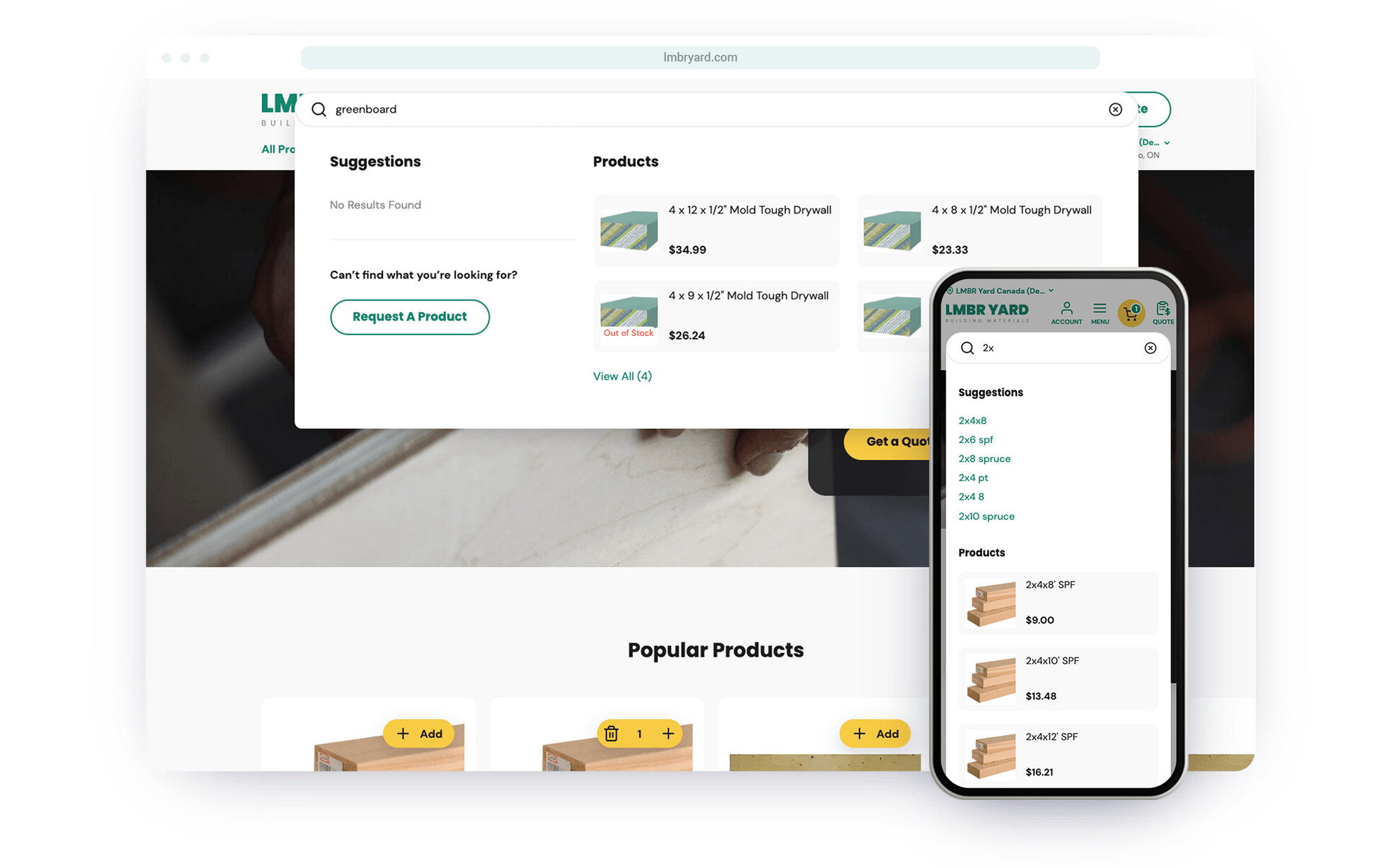 A modern e-commerce storefront | TOOLBX