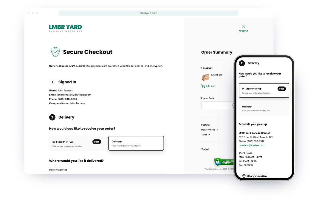 A modern e-commerce storefront | TOOLBX