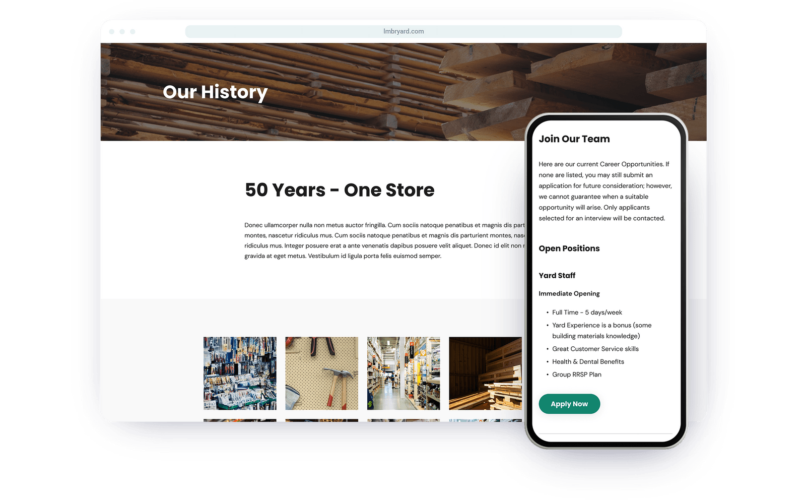 A modern e-commerce storefront | TOOLBX