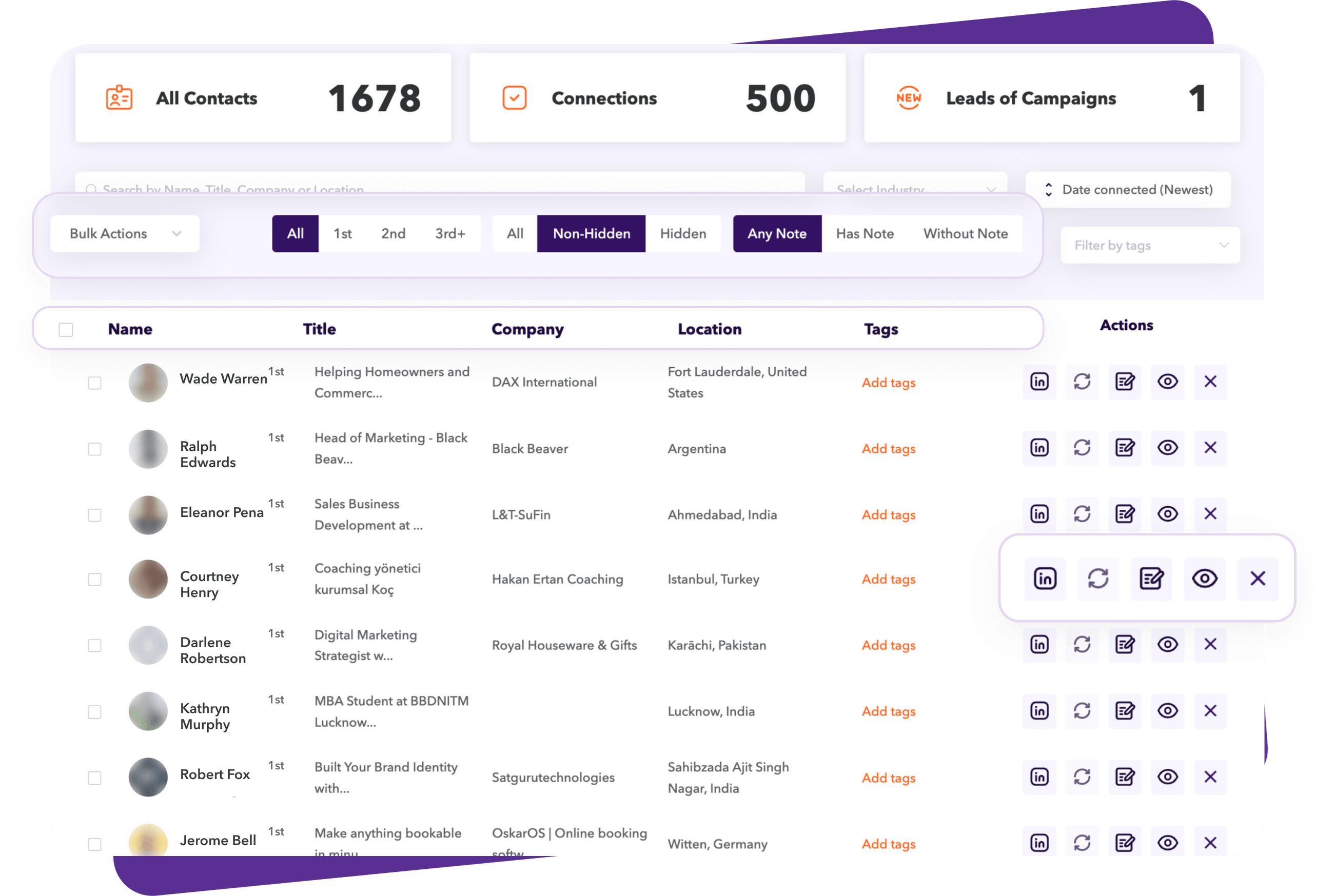 Linkedin Automation Tool | Linked Automate