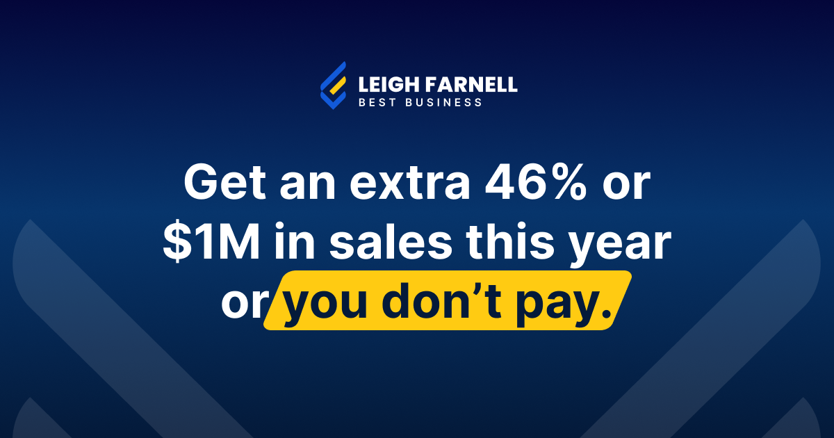 Leigh Farnell | Sales Coach & Speaker