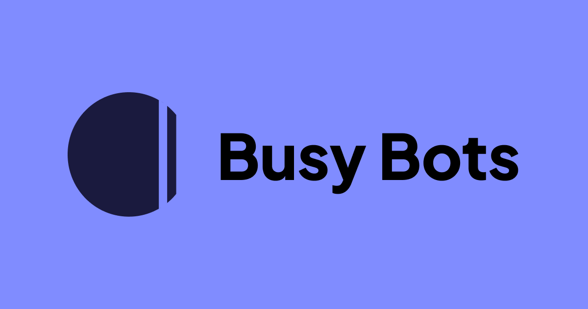 Busy Bots - Custom AI powered chat bots