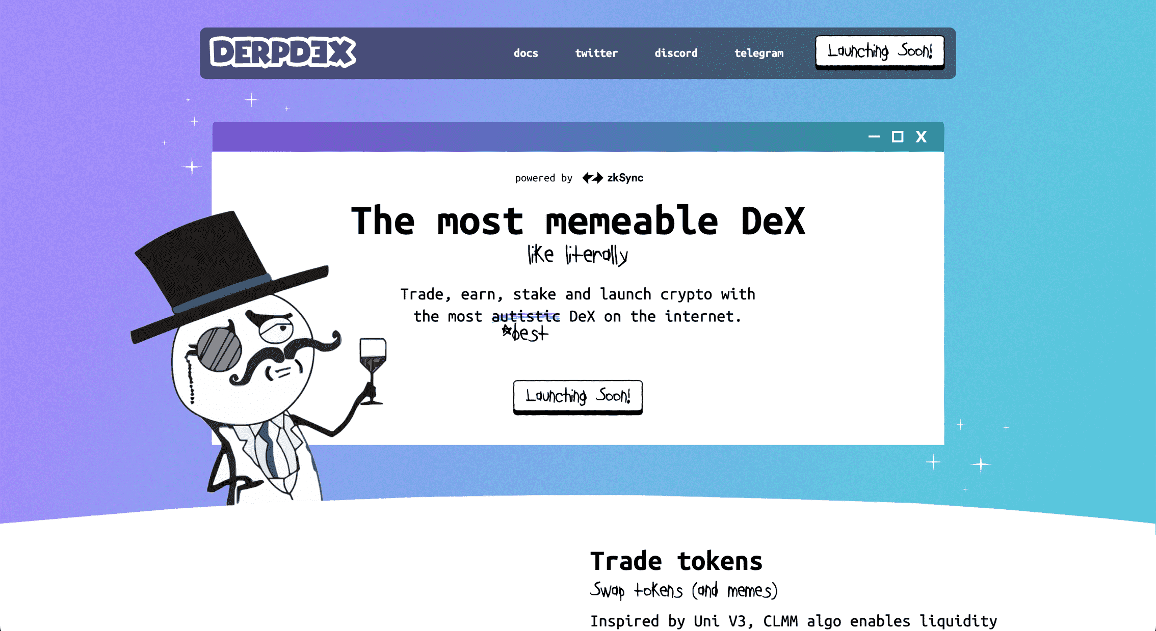 DerpDex | The most memeable DeX