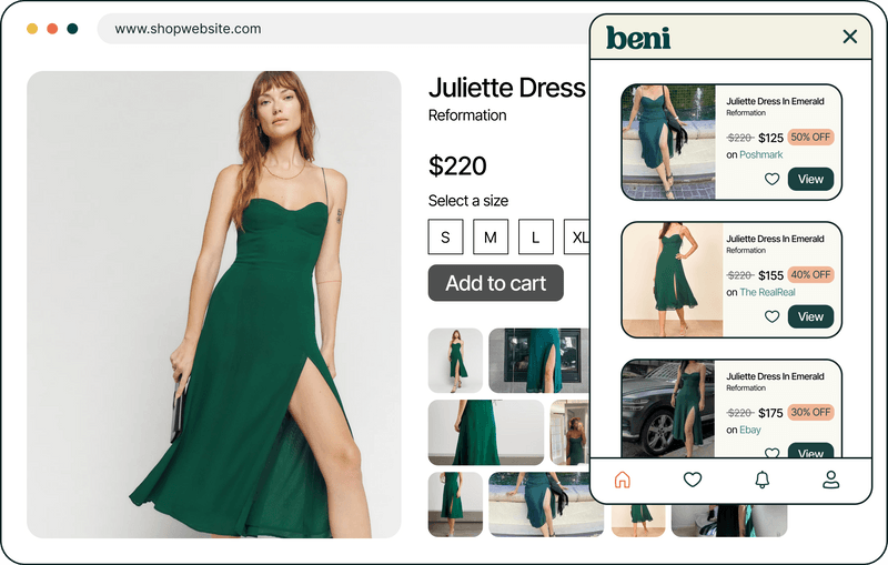 Beni | Secondhand shopping made simple