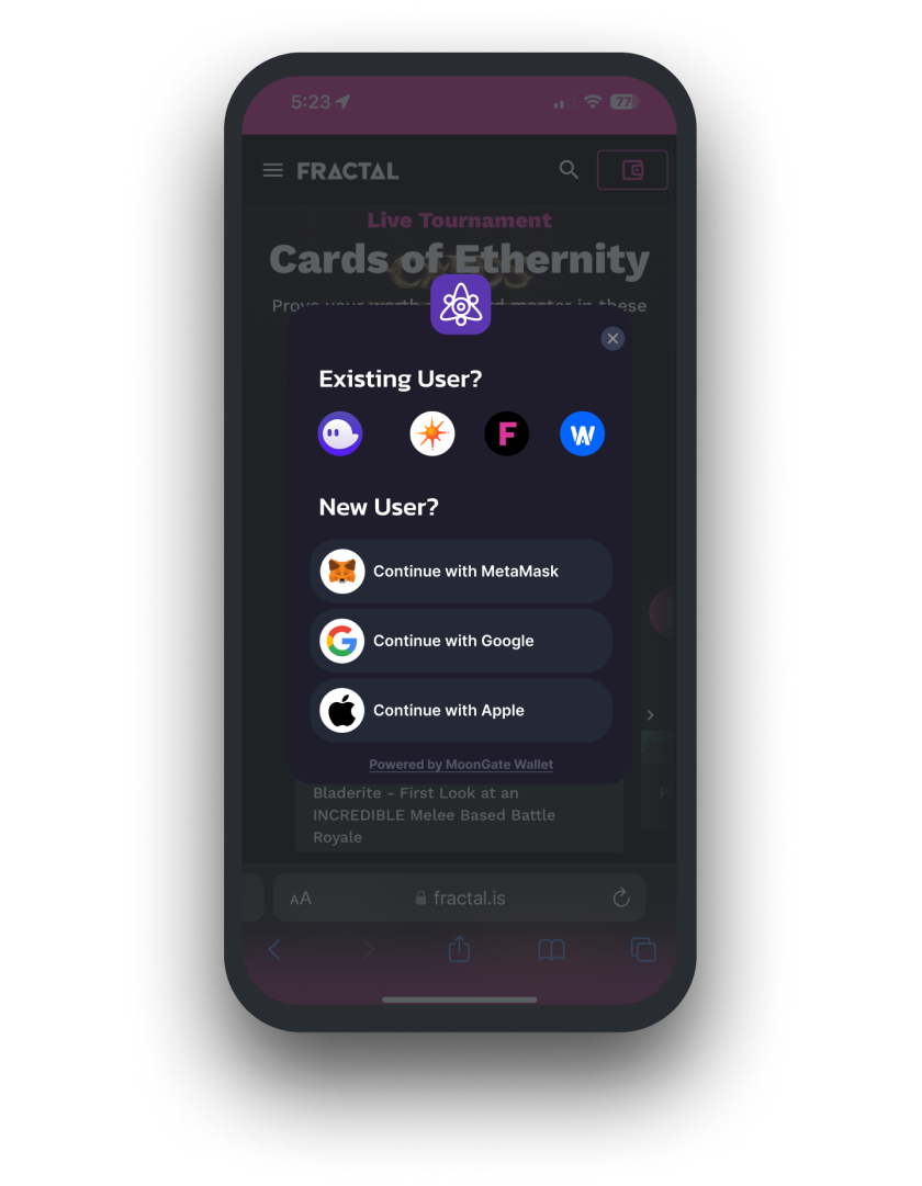 MoonGate - Make every dApp Blockchain Agnostic