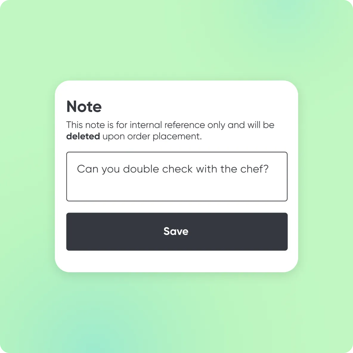 Digital Order Guide Management for the Food Industry