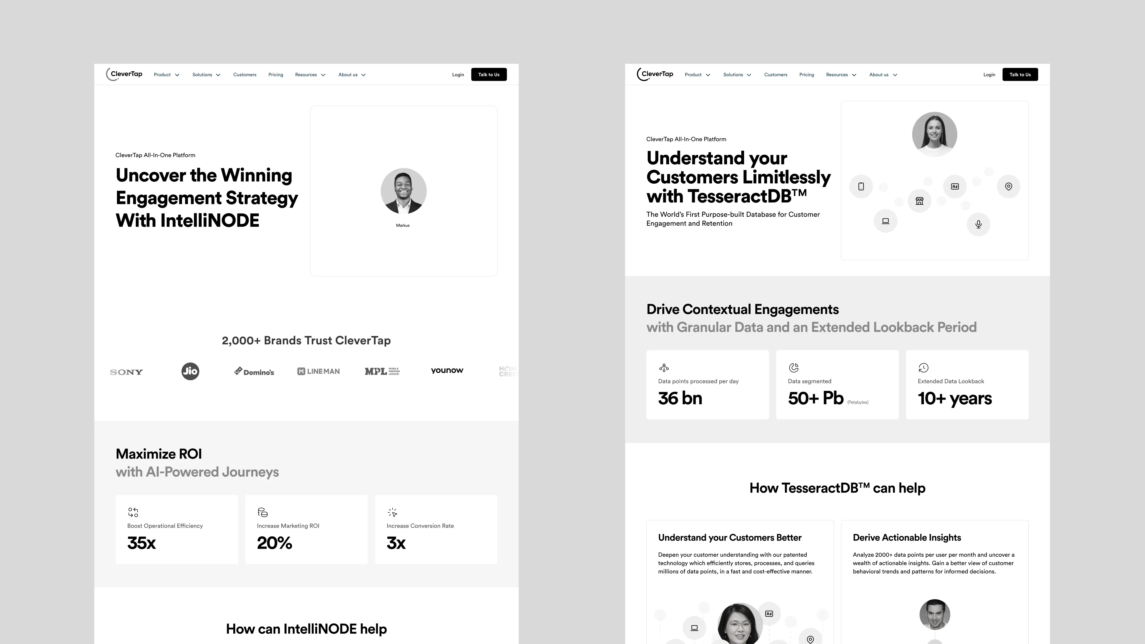 CleverTap: Embracing a new brand shift with a modern design identity - stealth