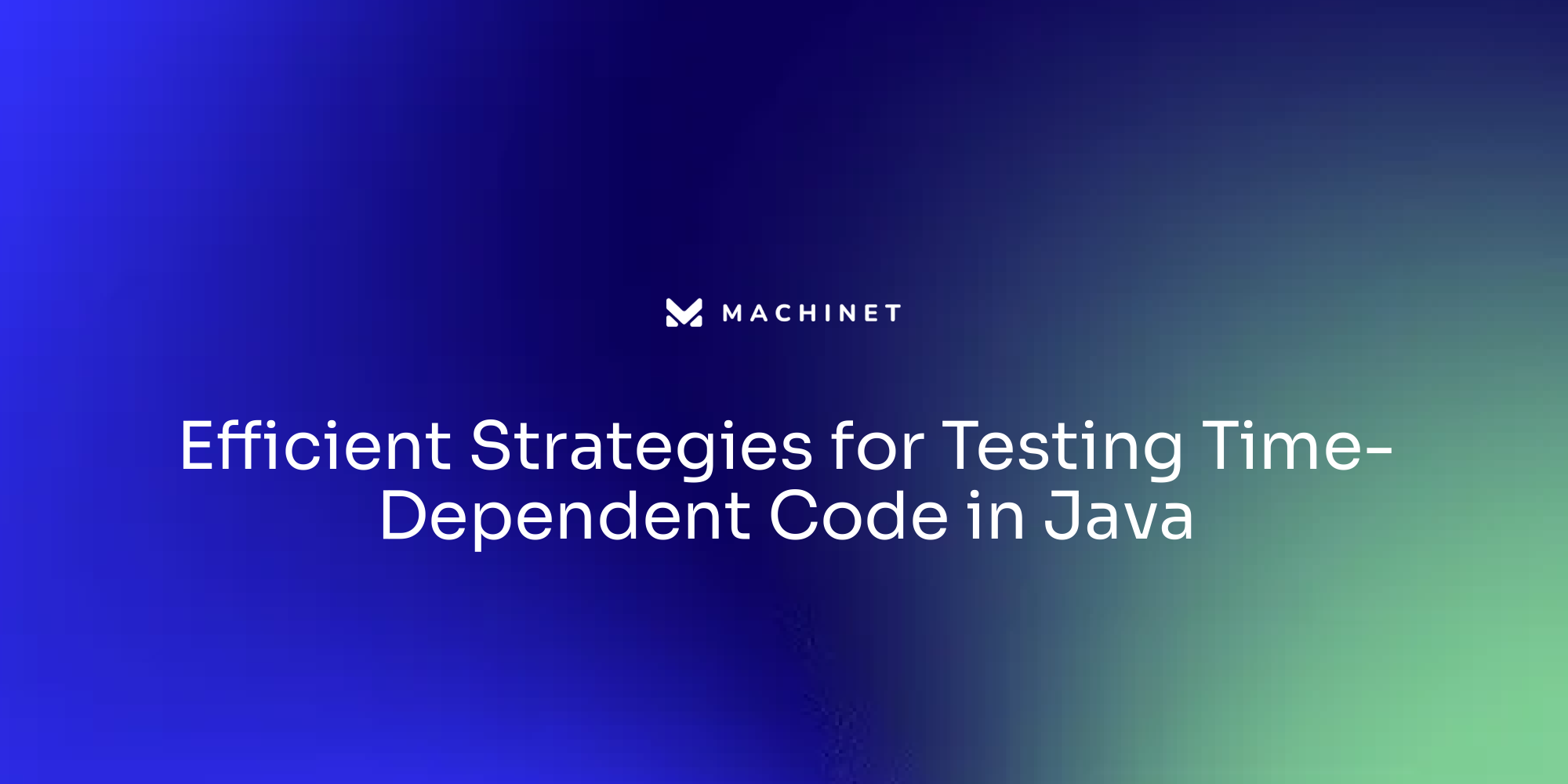 Machinet Blog for Java Developers