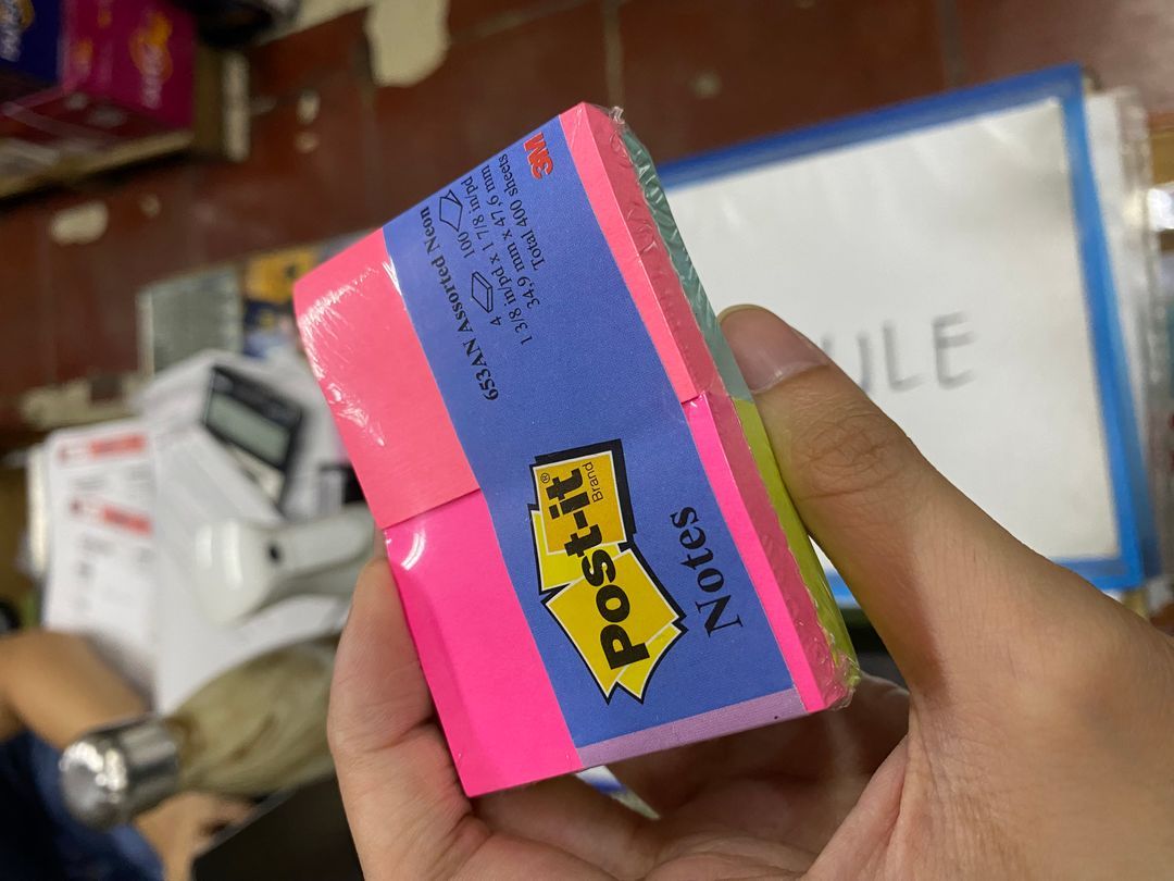 Manuel Stationery | 3M Neon Post-it Note 1 3/8x1 7/8