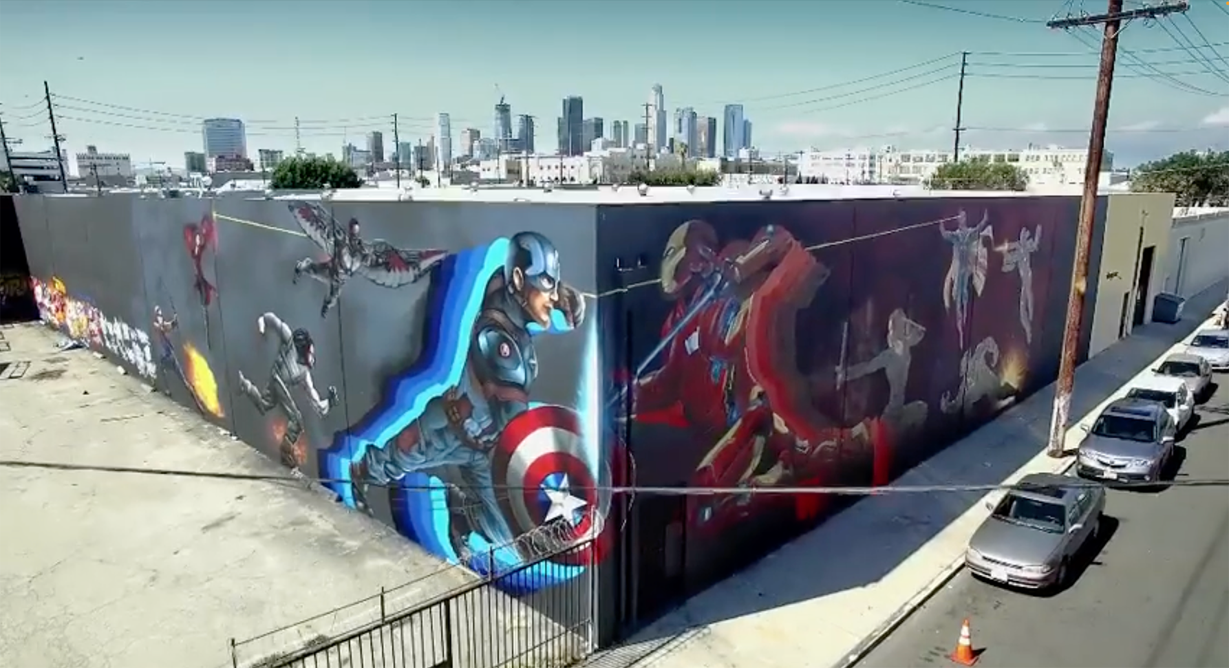 Captain America, Graffiti Wars