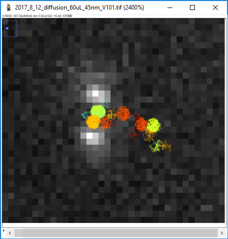 3DTRAX Adds Overlapping Emitter Detection to 3D Single Molecule Localization and Tracking