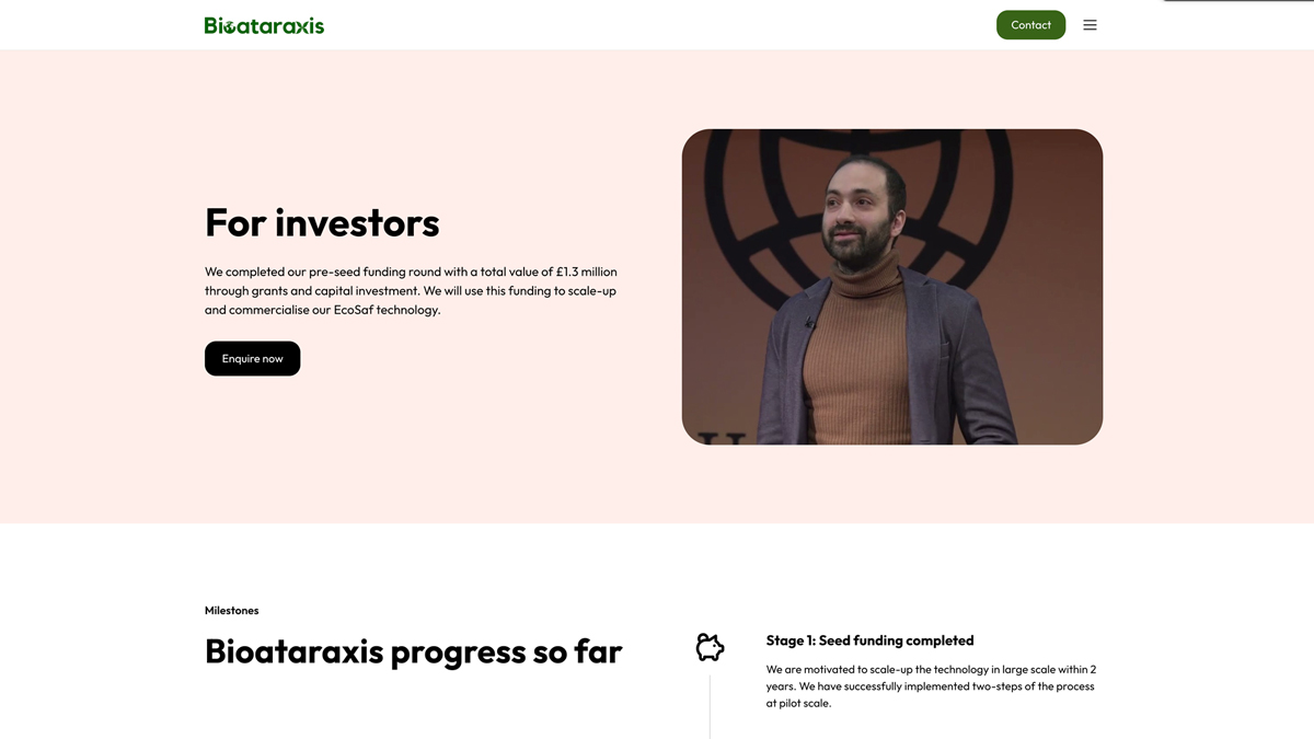 Bioataraxis | Investors