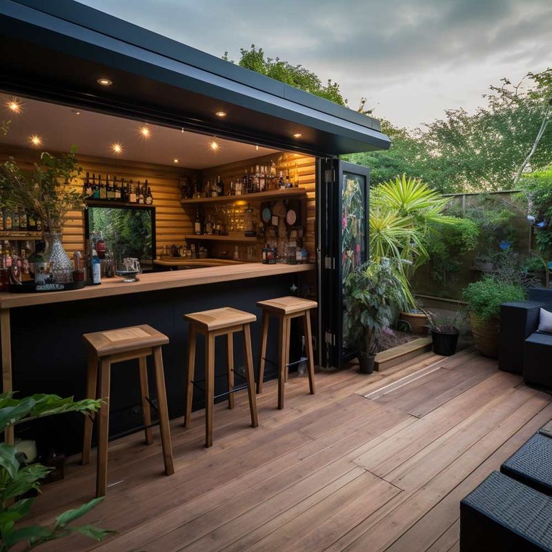 Garden Room Bar House Of Building Garden Room Bar House Of Building