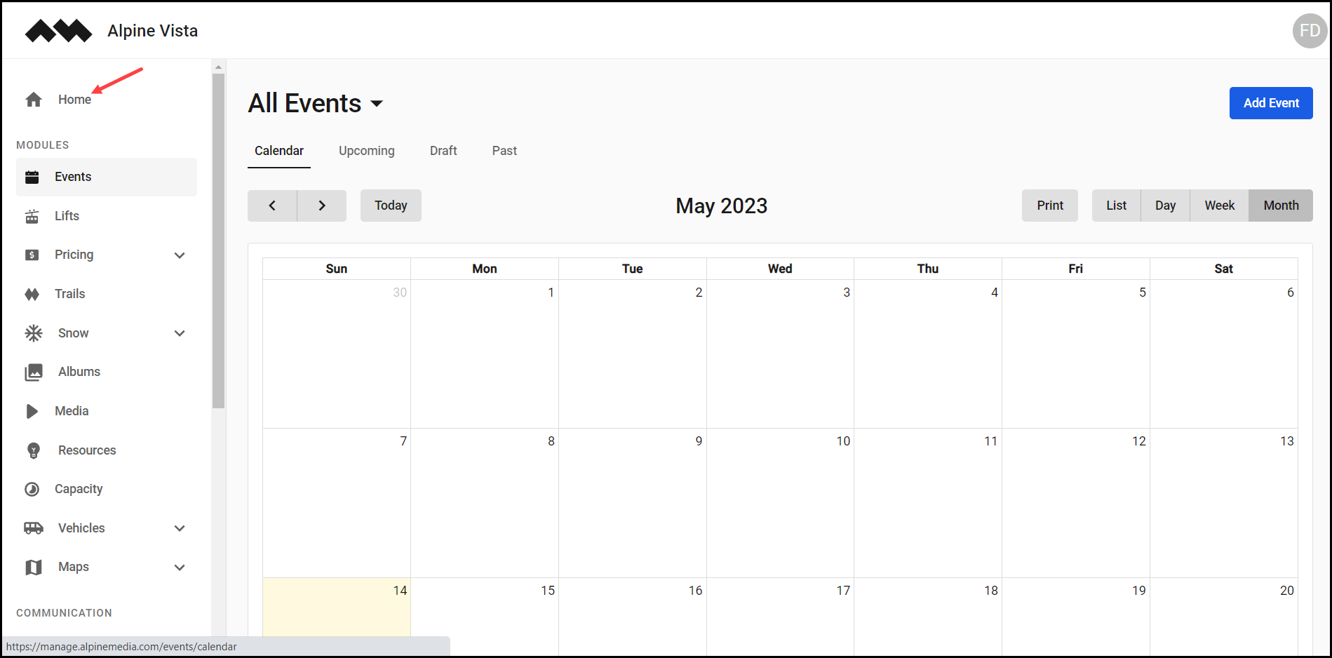 How to Access Home Tab?
