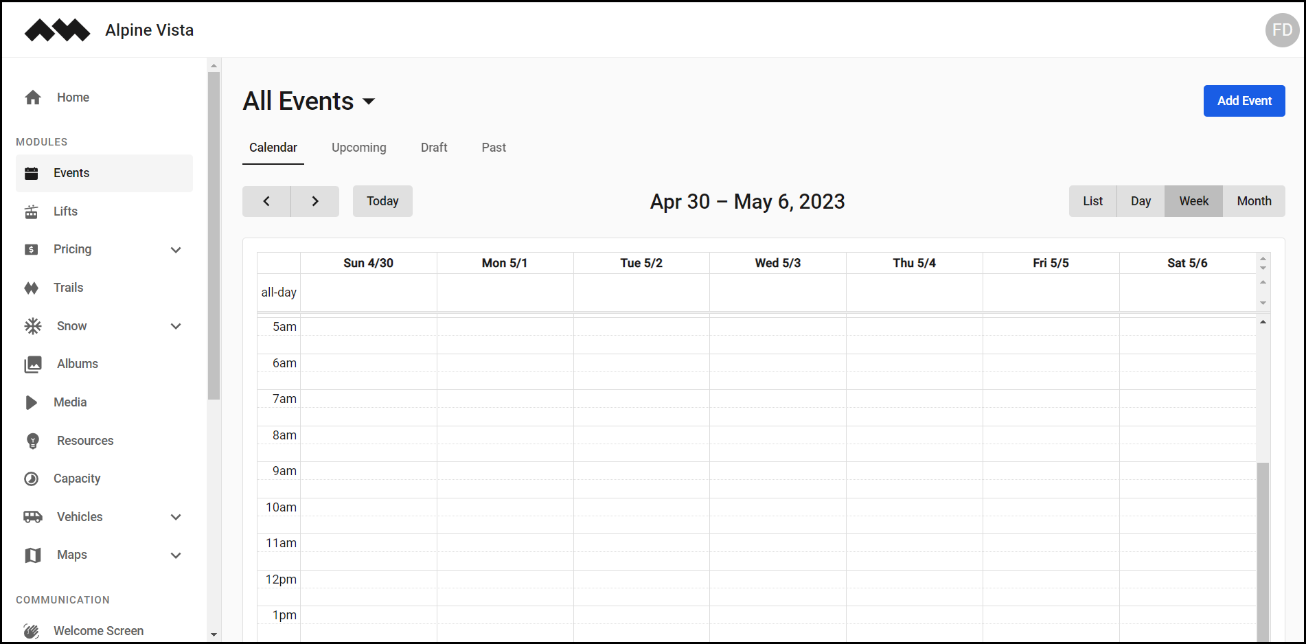 How to Access Events?