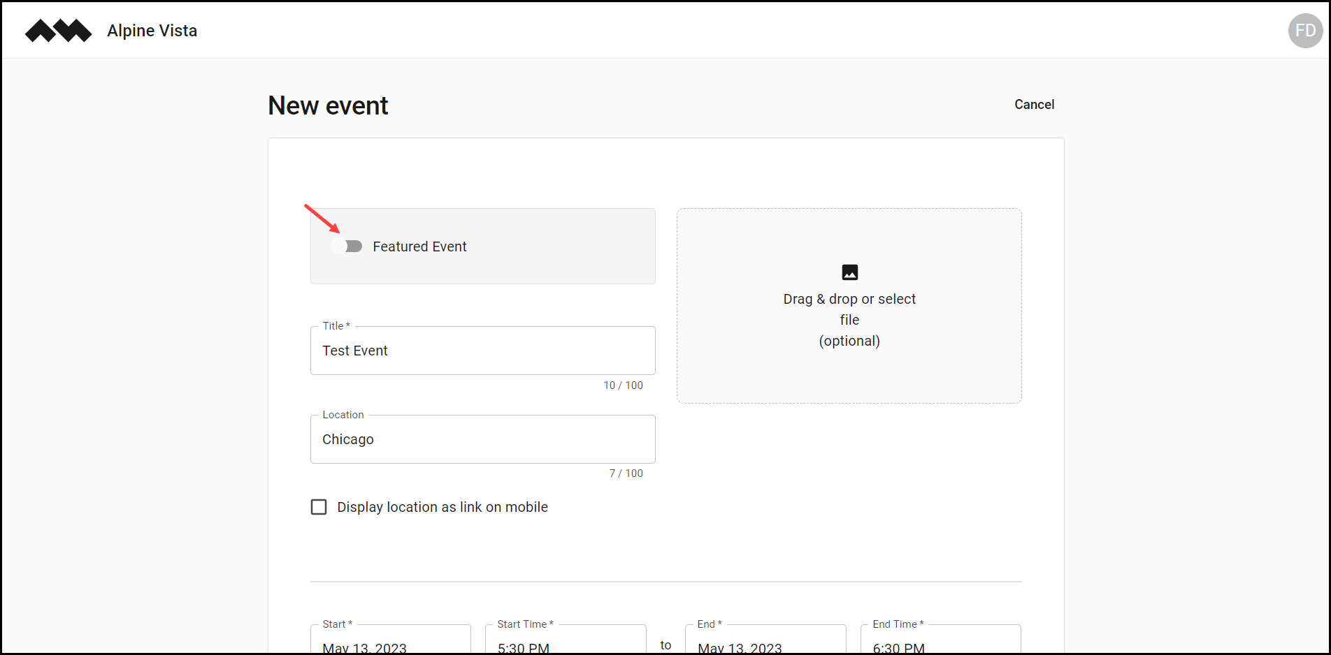 How to Add an Event?