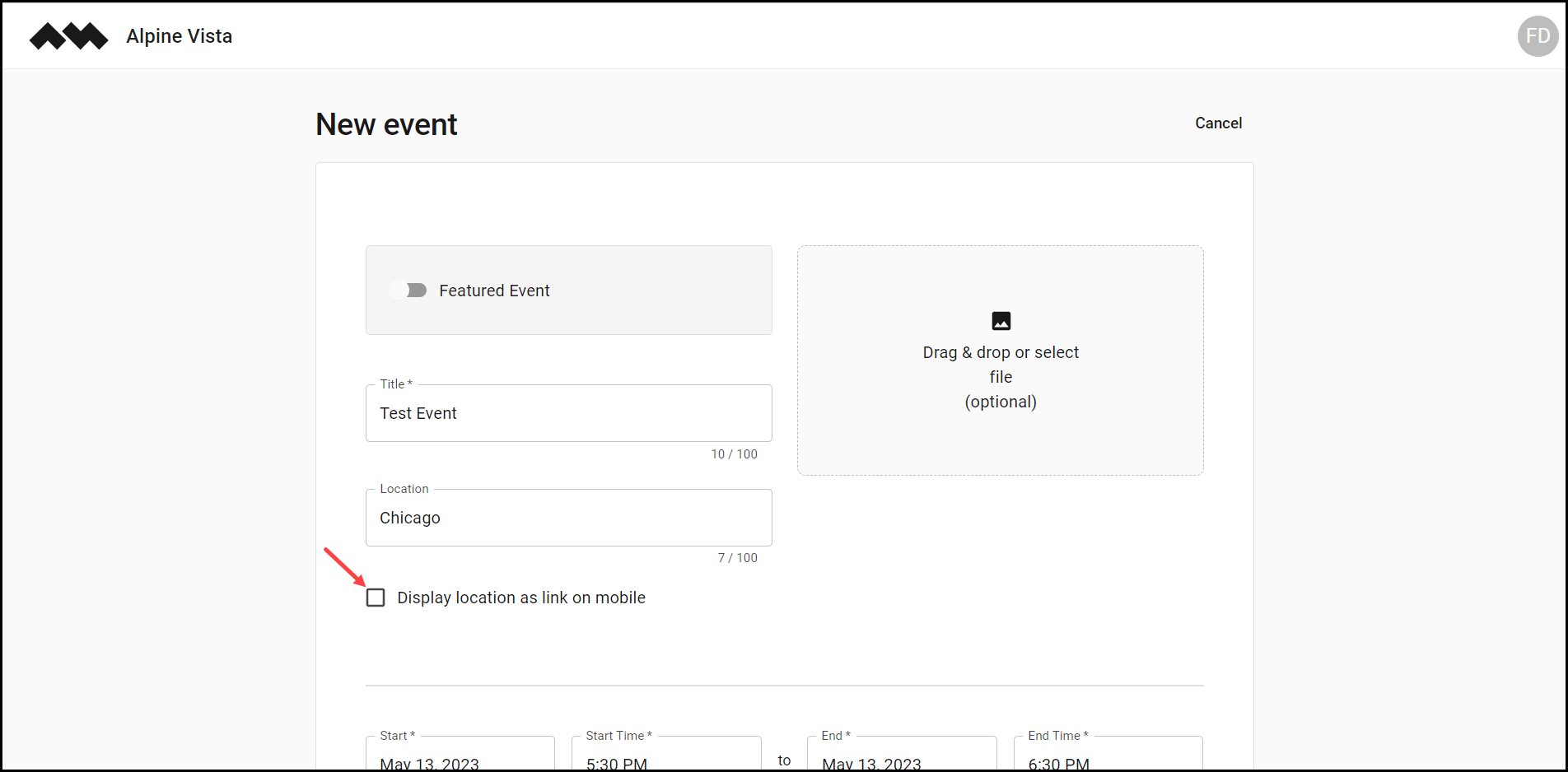 How to Add an Event?