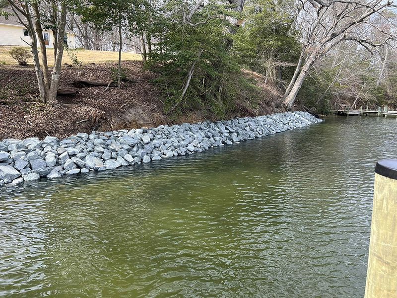 Stone Revetment | Gibbons Marine Construction