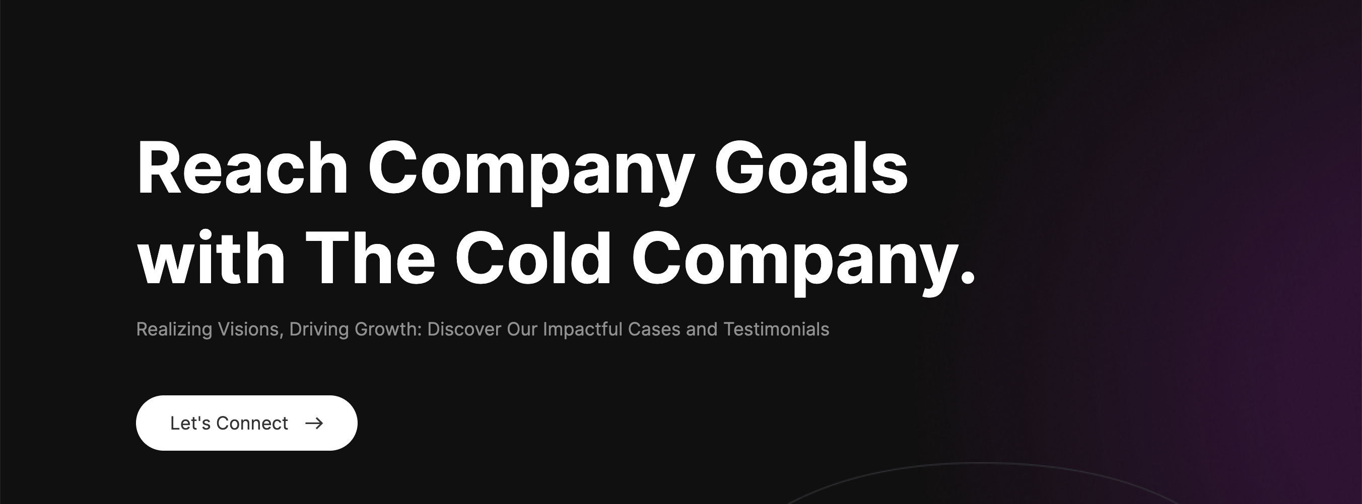 The Cold Company - Cases