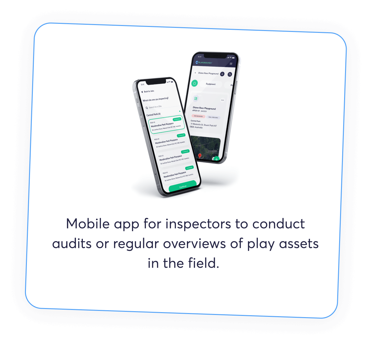 Playground Inspection Software | Playground123